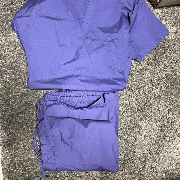 Allheart | Other | Purple Scrub Set Xl Runs Very Large Never Used ...